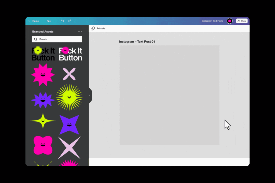 F*ck It Button - Bold Brand Identity - O Street